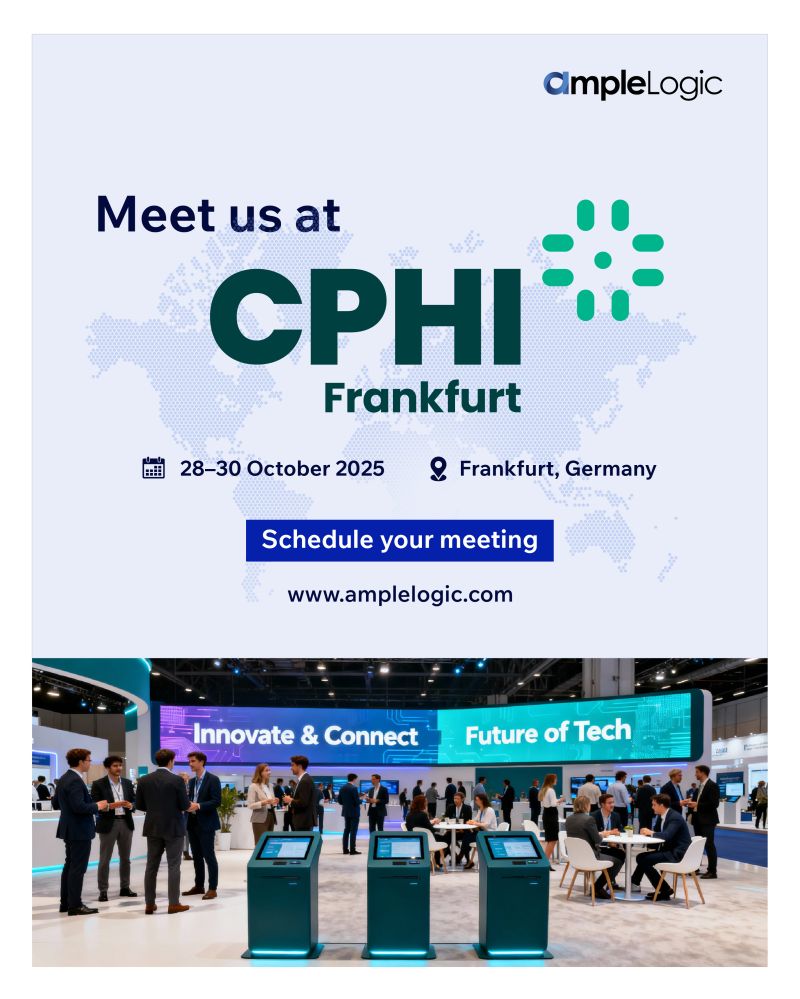 Meet us at CPHI Frankfurt 2025 - Amplelogic